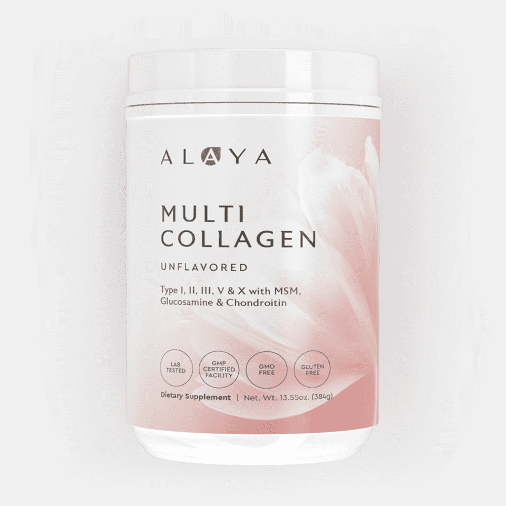 Alaya Naturals Multi Collagen Powder, Types I II III V X, 13.55 oz ...