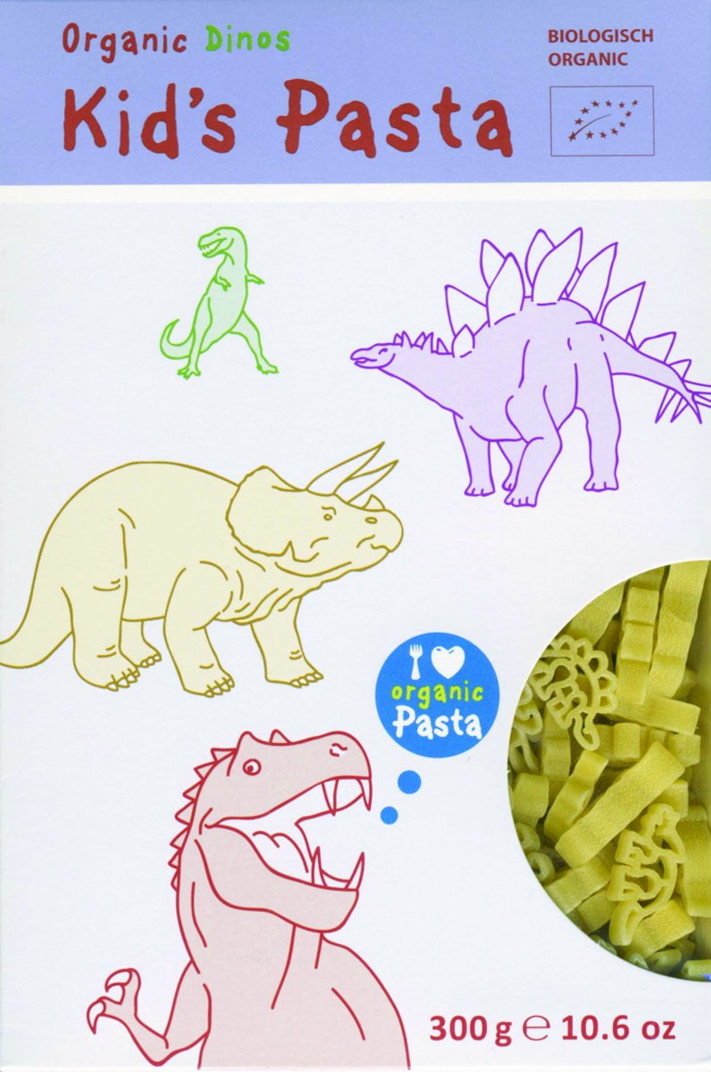 Alb Gold Organic Dinosaur Shape Kid's Pasta, Dinosaur Shape Pasta, 10.6 ...