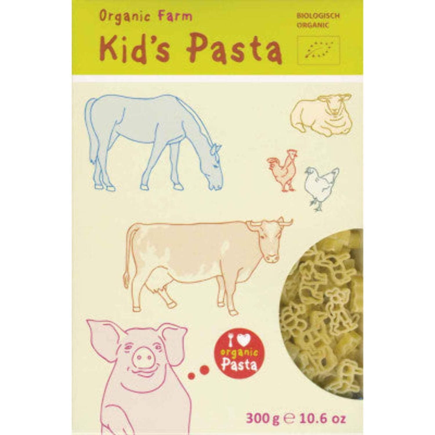 Alb Gold Organic Kid's Pasta Farm Shapes - Walmart.com