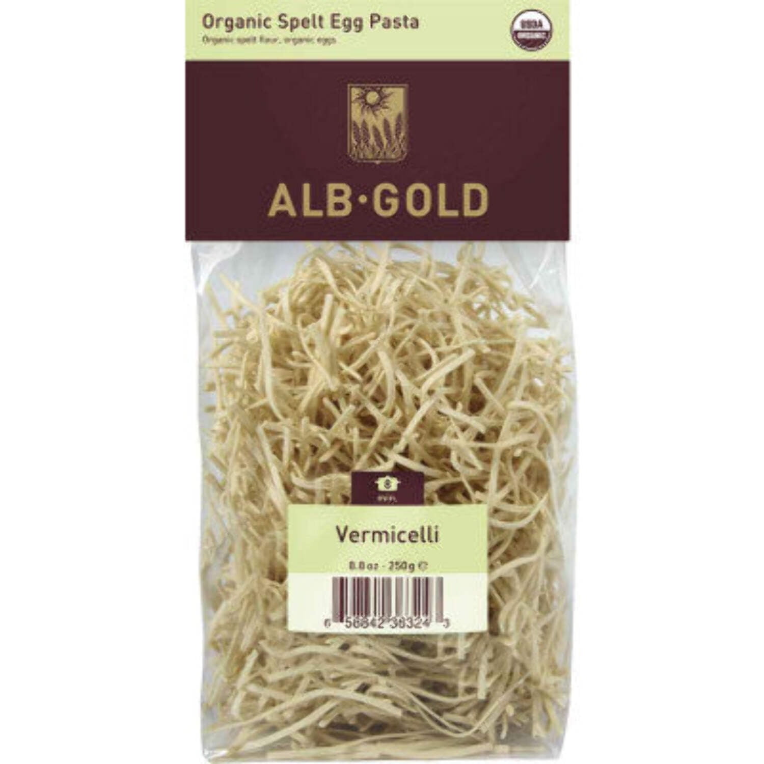 Alb Gold Organic Vermicelli Spelt Noodles - Walmart.com