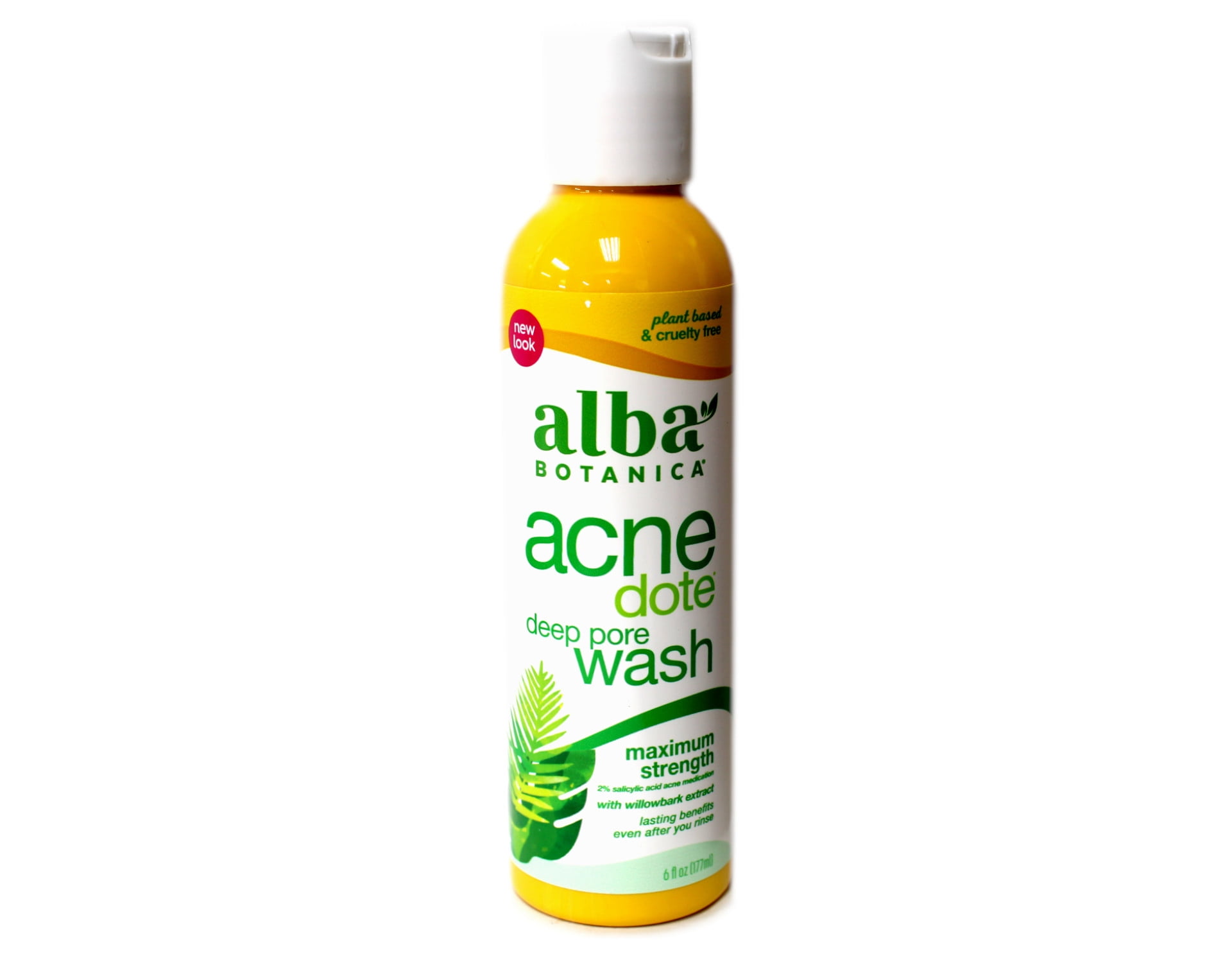 Alba Botanica, Acne Dote, Deep Pore Wash, Oil-Free, 6 fl oz(pack of 12 ...