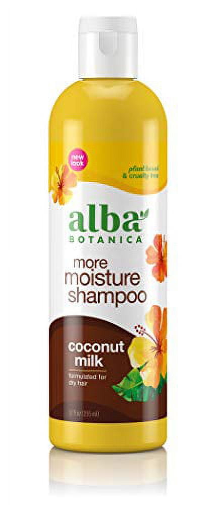 Alba Botanica Drink It Up Coconut Milk Hawaiian Shampoo, 12 oz ...