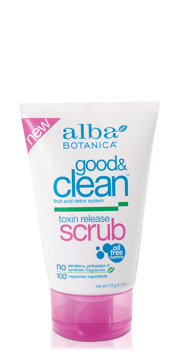 Alba Botanica Good & Clean Toxin Release Scrub, 4 oz. - Walmart.com