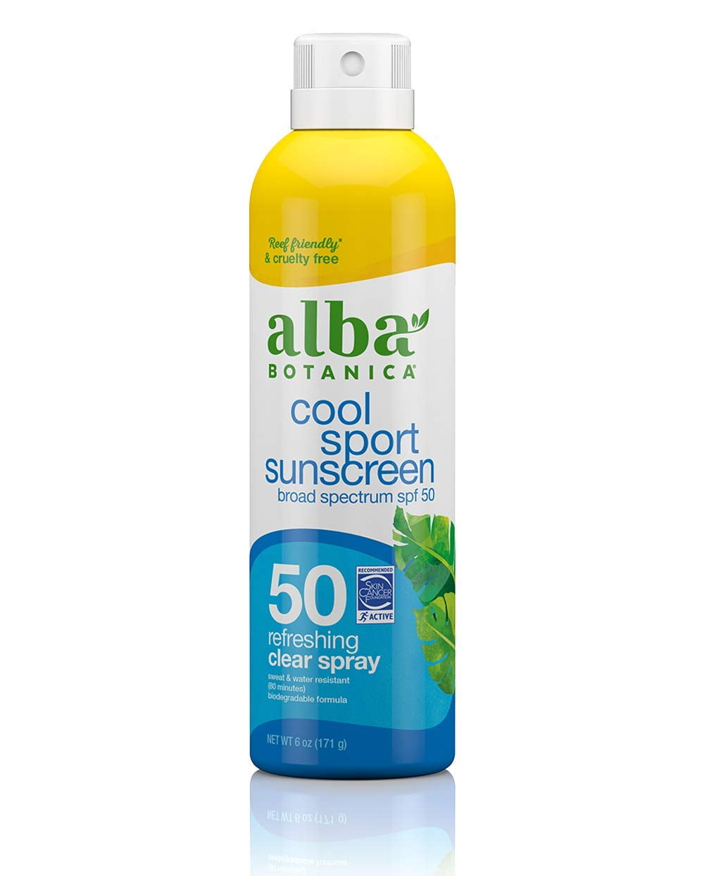 Alba Botanica Hawaiian Sunscreen Clear Spray, Spf 50, Coconut, 6 Oz ...