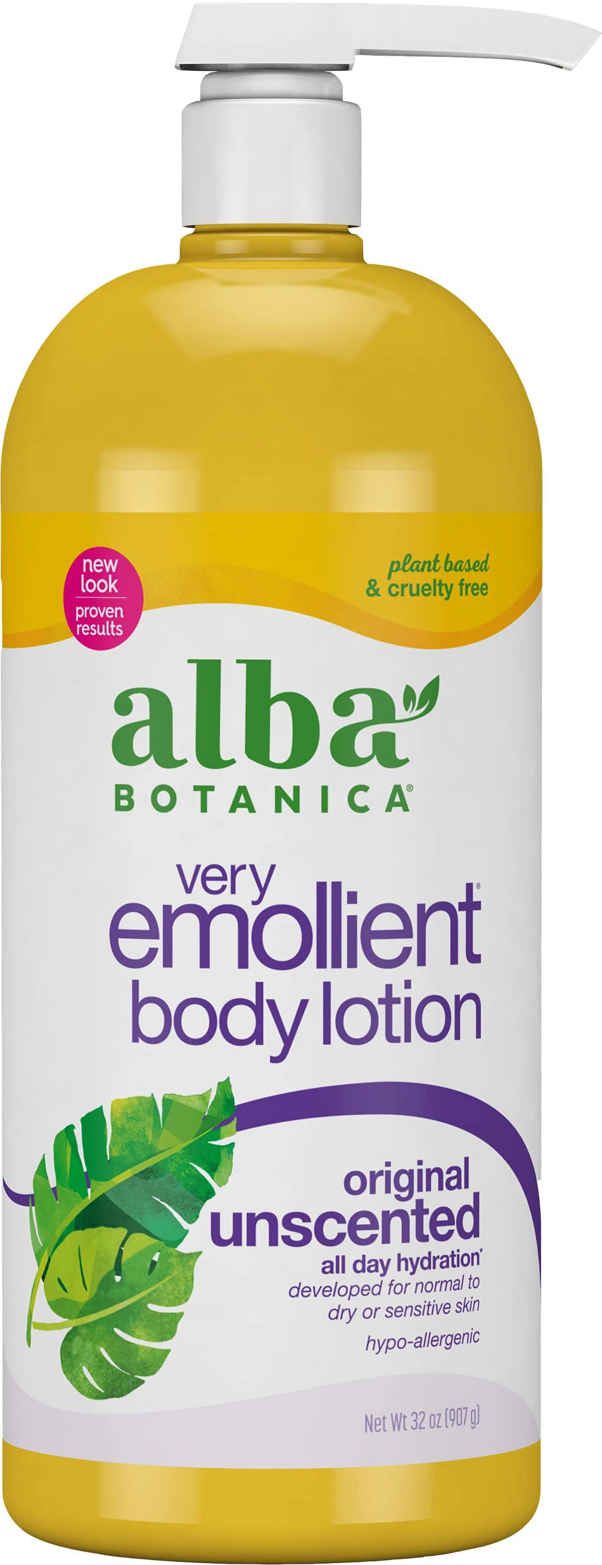 Alba Botanica Lotion Emollient DHF10 Unscented, 32 Fl Oz - Walmart.com