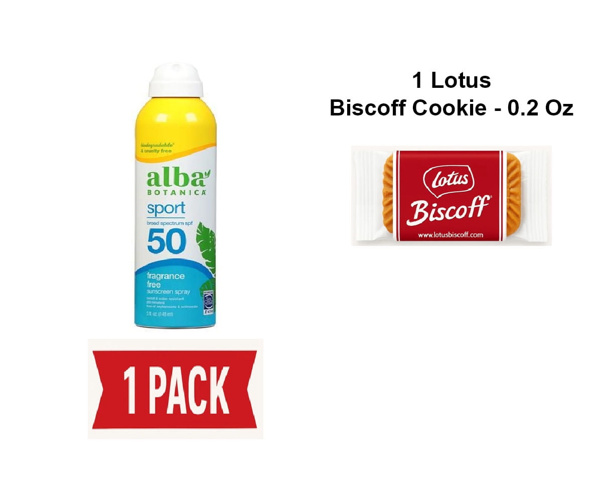 Alba Botanica Sport Sunscreen Spray For Face And Body, Spf 50, 5 Fl Oz ...