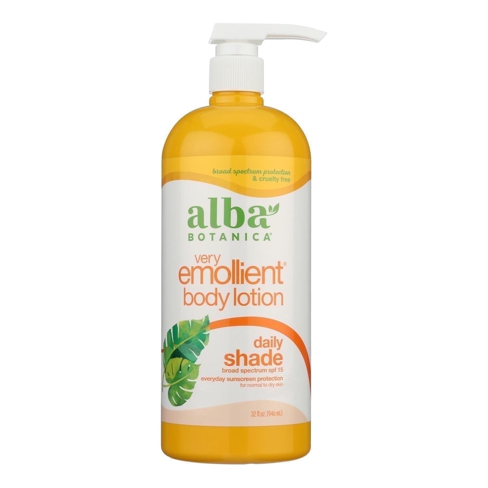 Alba Botanica Very Emollient Body Lotion Daily Shade SPF 15 - 32 fl oz ...