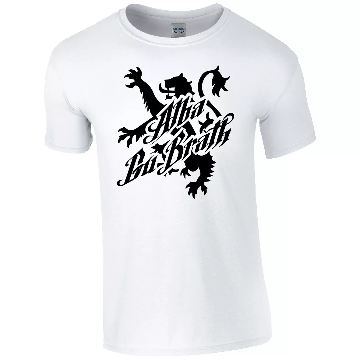 Alba Gu Brath Lion Rampant T-Shirt - Funny Scottish Scotland Forever ...