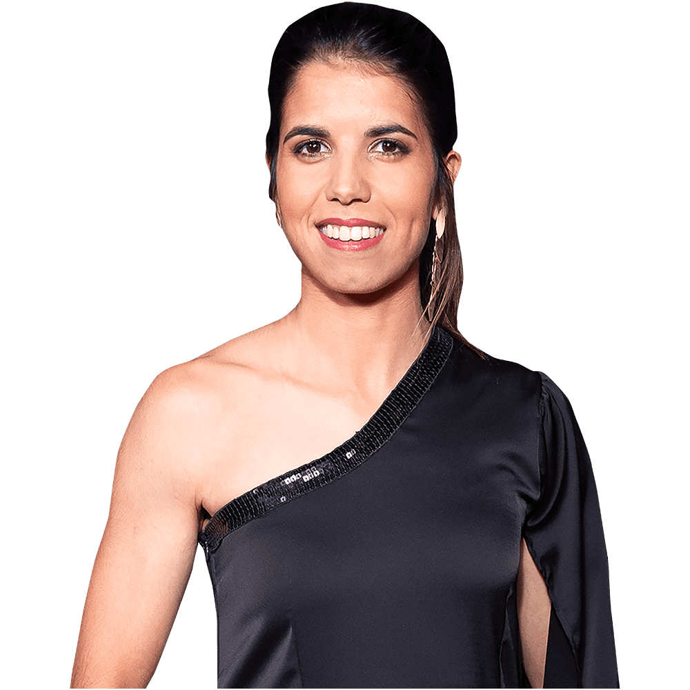 Alba Redondo (Black Dress) Half Body Buddy Cutout - Walmart.com