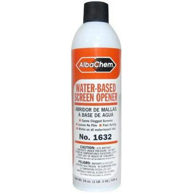 AlbaChem 1632 Water-Based Screen Opener for Screen Printing - Walmart.com