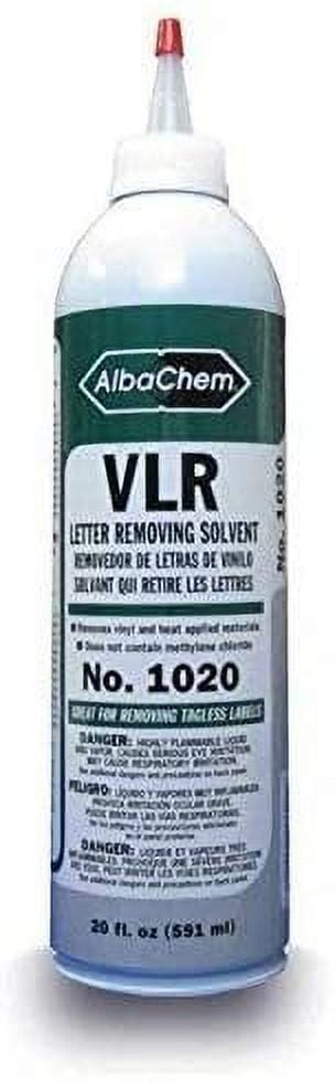 AlbaChem No. 1020 - Heat Transfer Vinyl Letter Remover for Shirt Fabric ...
