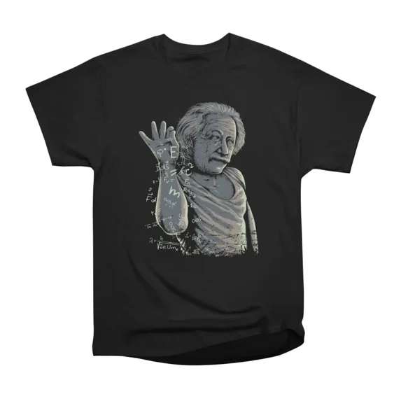 Albae Einstein T-Shirt Tee Gift For Him Merch For Her Apparel For ...