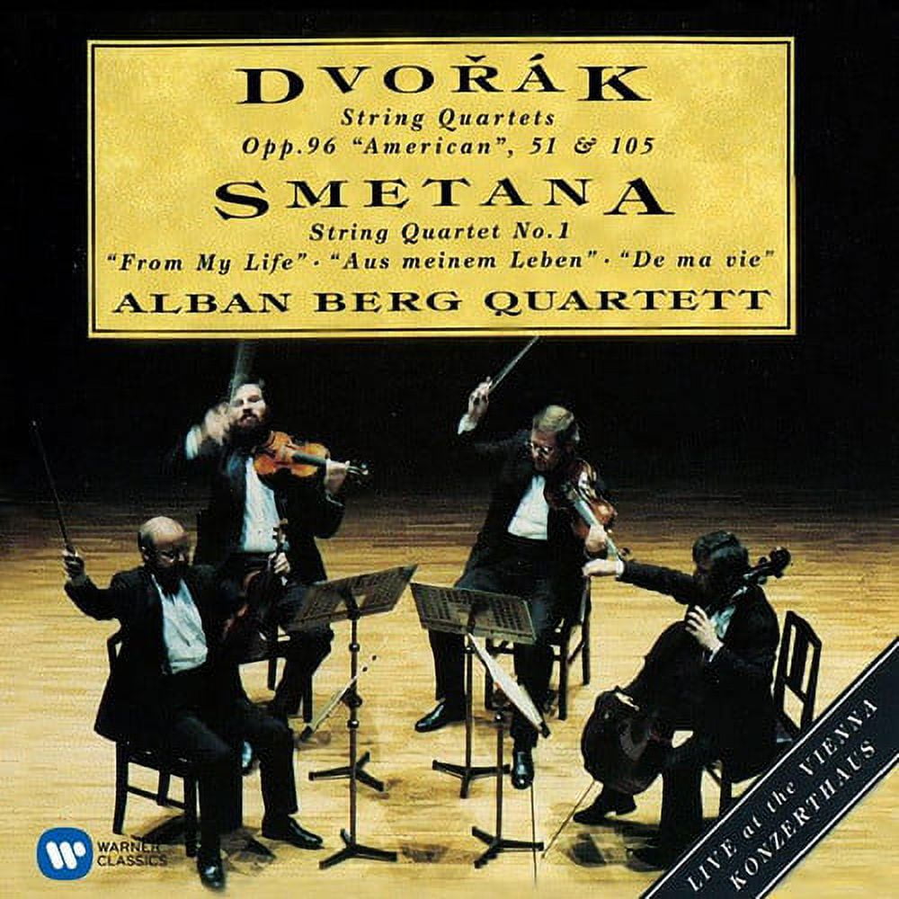 Alban Berg - Dvorak & Smetana: String Quartets - Music & Performance - CD - Walmart.com