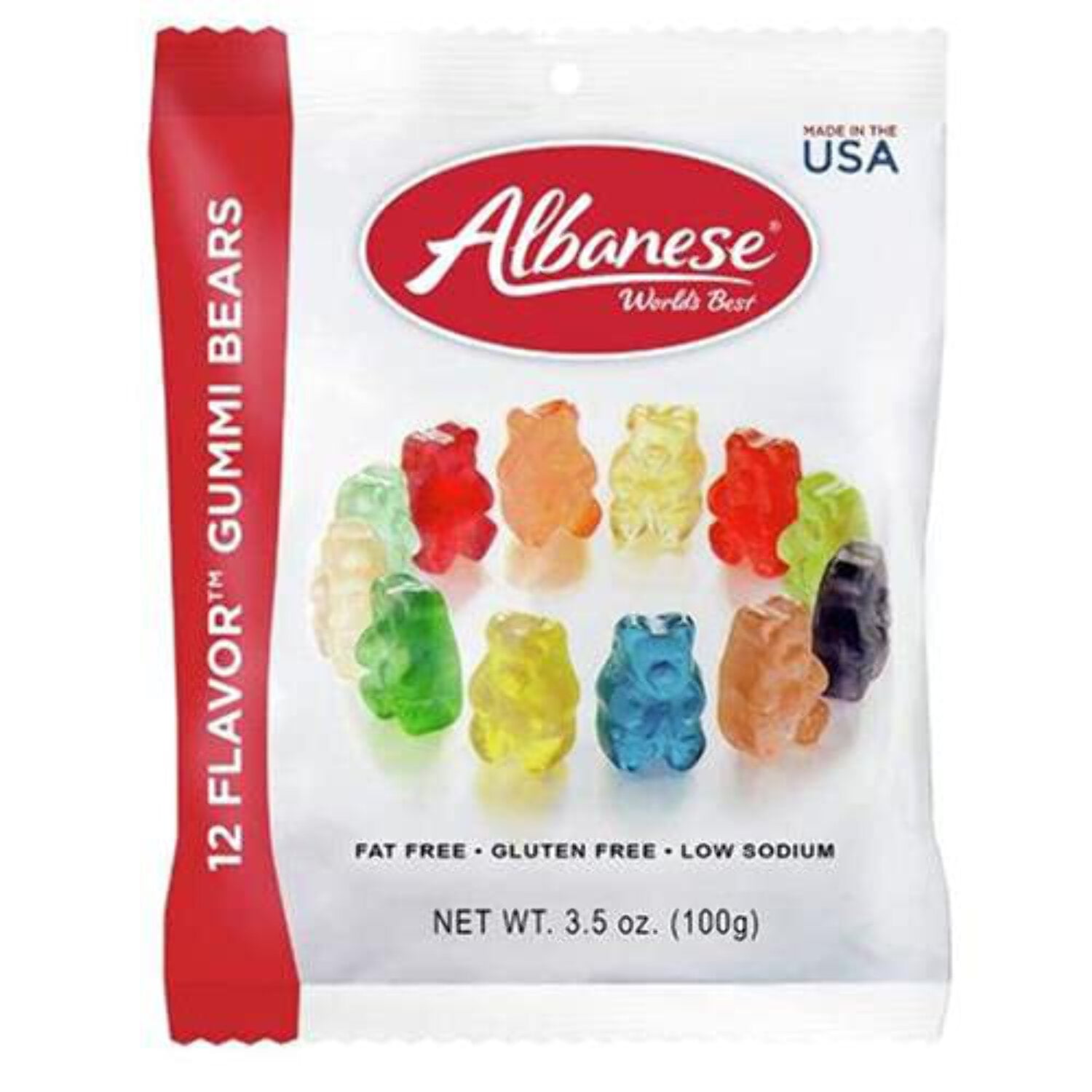 Poskon Albanese Pineapple Flavored Butterflies Gummies 3.5, Gluten Free ...