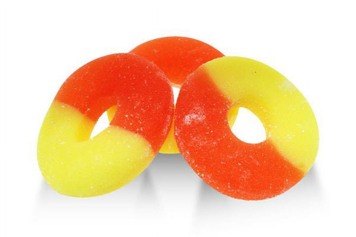 Albanese, Gummi Sugar Free Peach Rings (2 Lbs) - Walmart.com