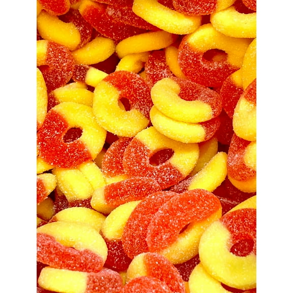 Peach Candy Rings