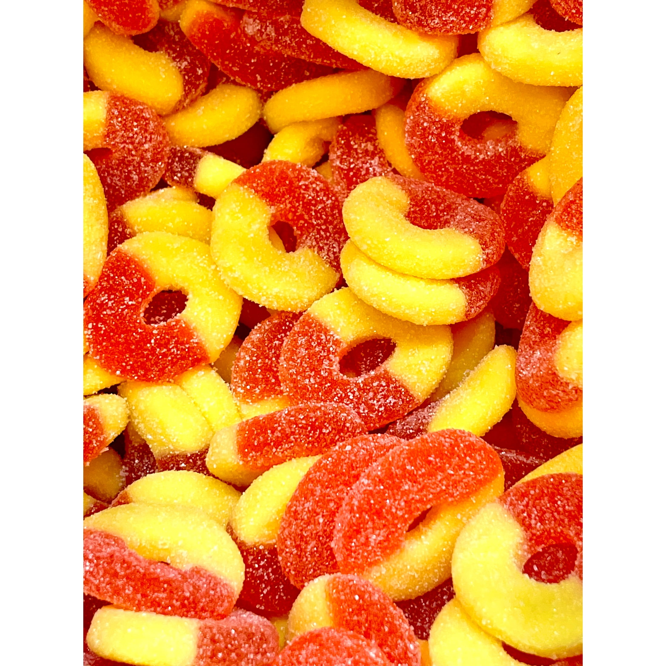 Albanese Gummy Peach Rings - Bulk Candy - 1 Lb - Walmart.com