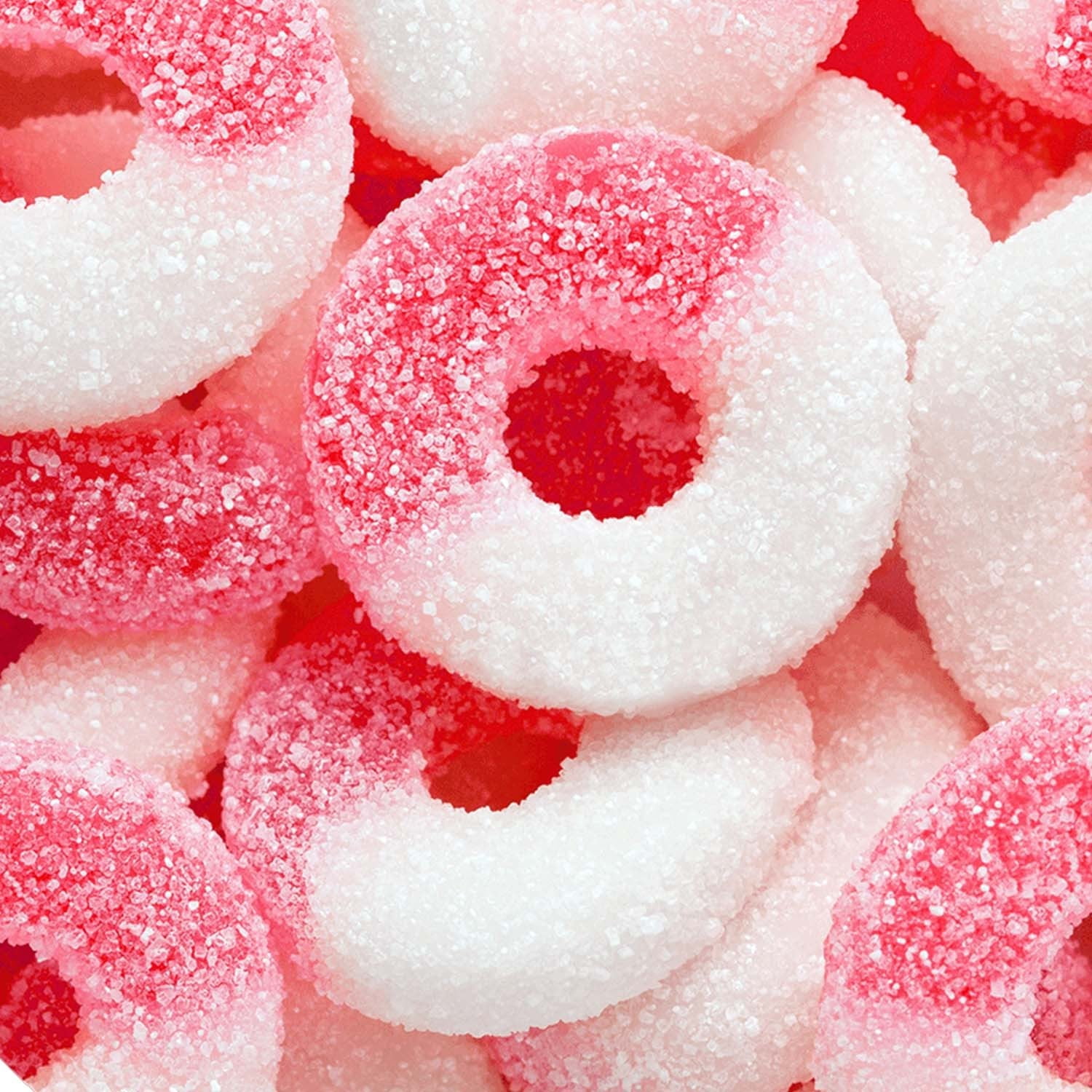 Albanese World's Best Gummi Watermelon Rings Soft & Chewy gummy Candy ...