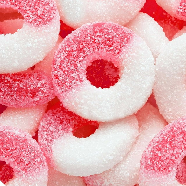 Albanese World's Best Gummi Watermelon Rings Soft & Chewy gummy Candy ...