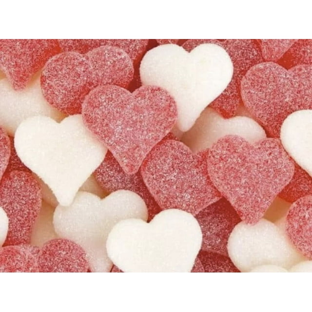 Albanese World's Best Valentine Sweet Gummi Hearts Soft & Chewy gummy ...