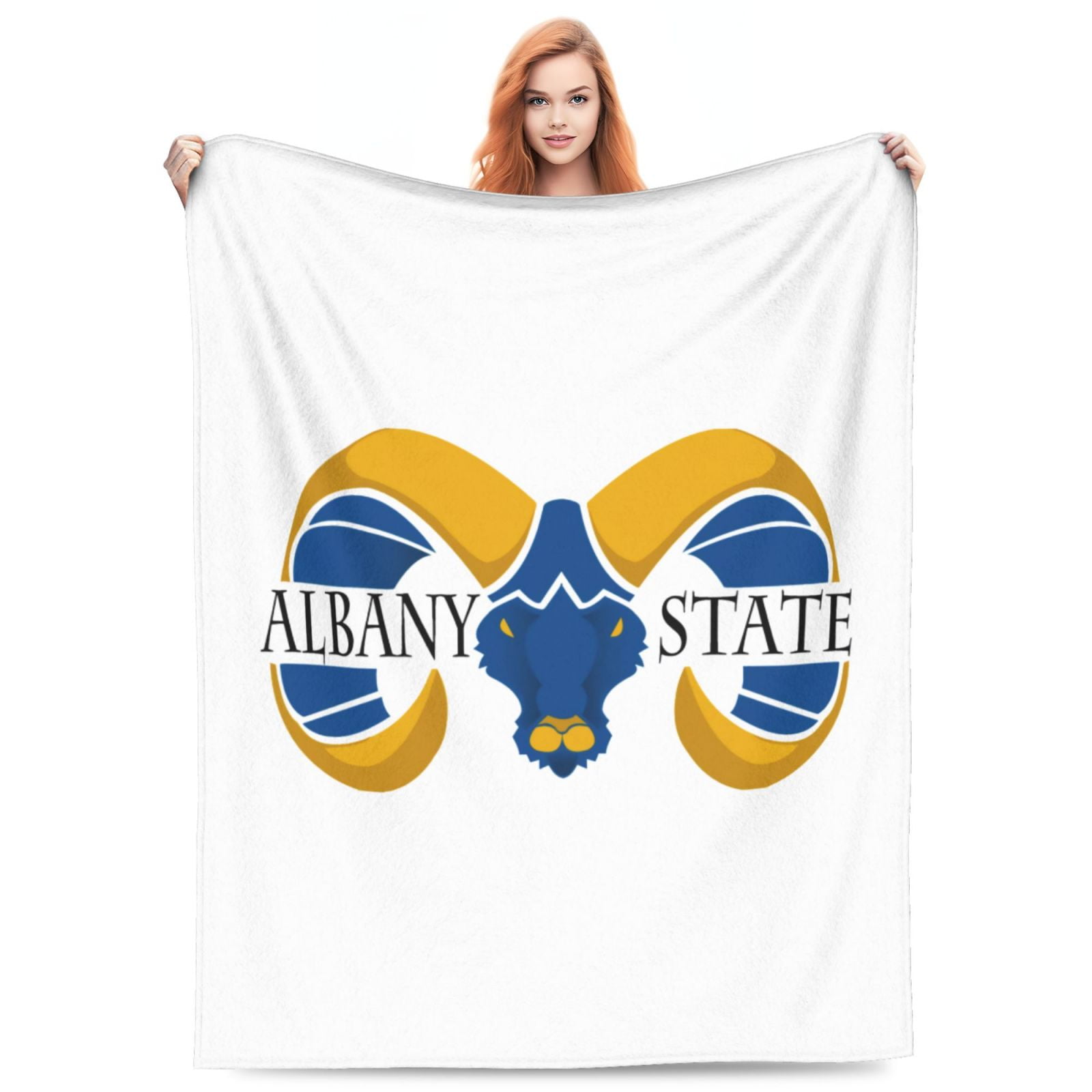 Albany State University Logo Ultra-Soft Micro Fleece Blanket Soft ...