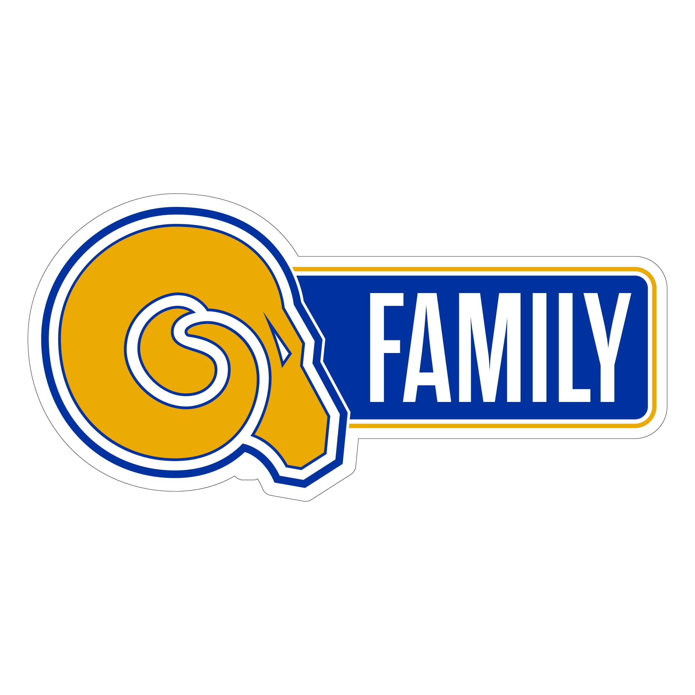 Albany State University Proud Family Die Cut Decal Officially Licensed ...