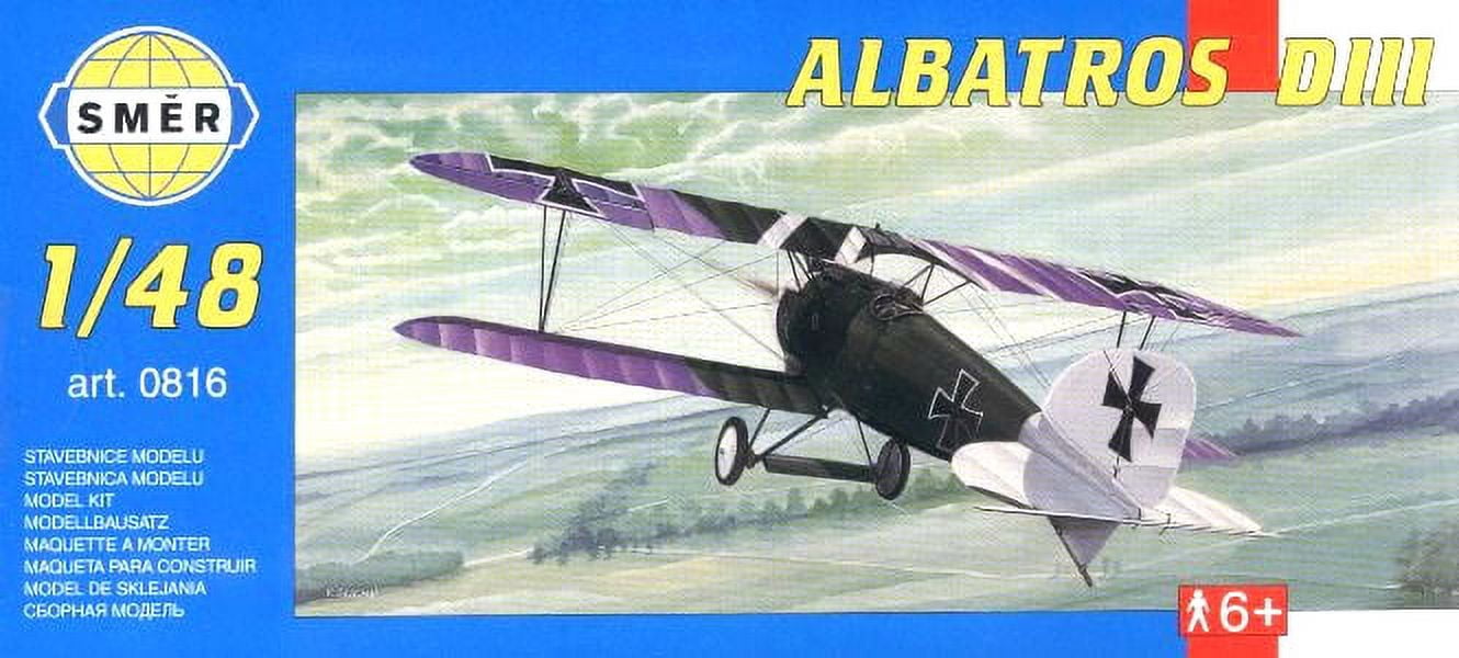 Albatros D.III: Aces Hermann Goering, Werner Voss (1/48 model kit ...