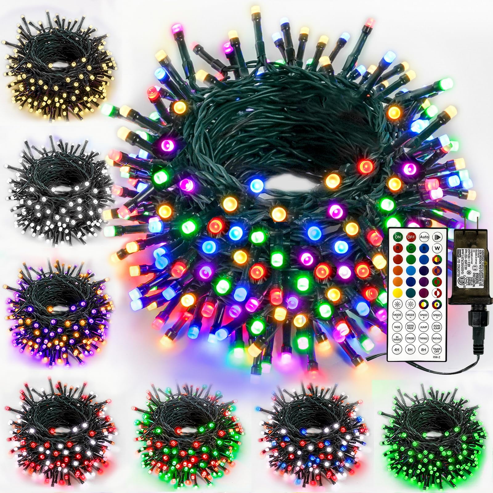 Albelt Smart Color Changing Christmas Lights, Christmas Decoration ...