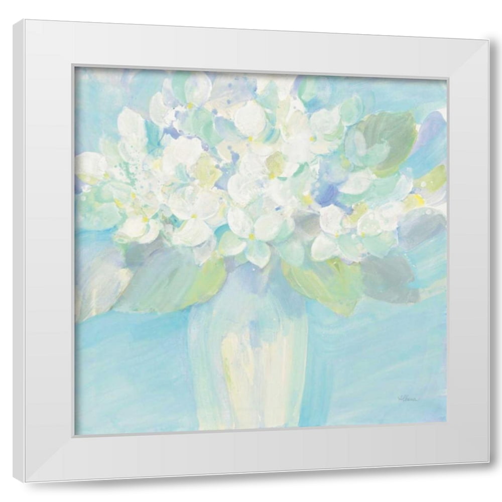 Albena Hristova 4x14 White Modern Wood Framed Wall Art Titled - So ...