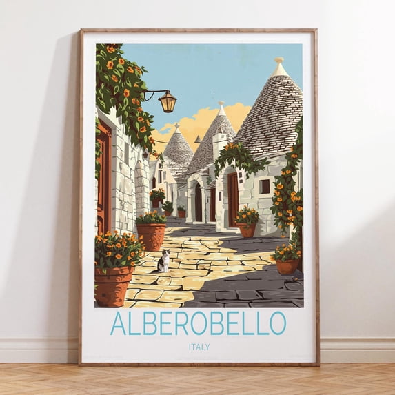 Alberobello Italy Travel House Warming Gifts Wedding Decorative Wall ...