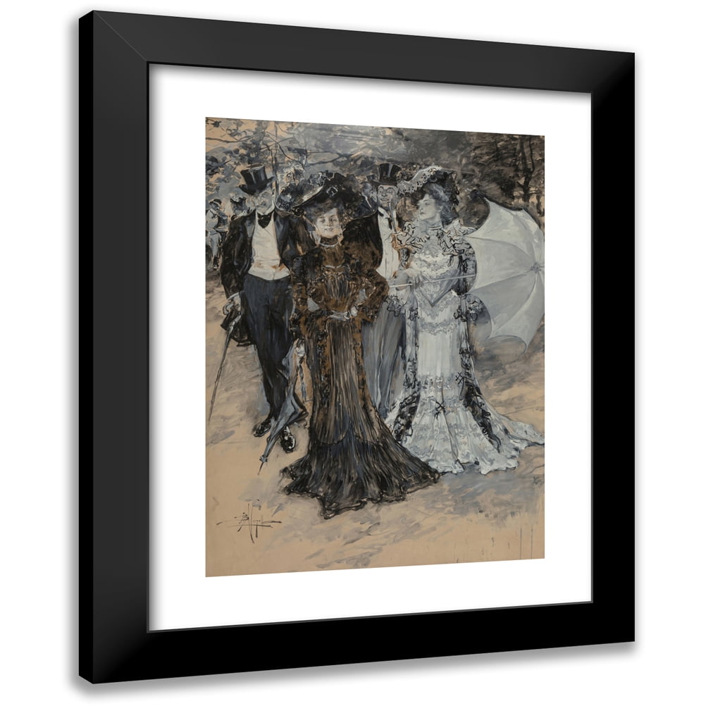 Albert Beck Wenzell 11x14 Black Modern Framed Museum Art Print Titled ...