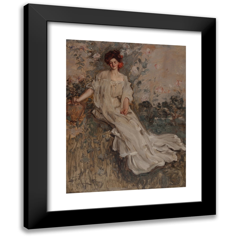 Albert Beck Wenzell 12x14 Black Modern Framed Museum Art Print Titled ...
