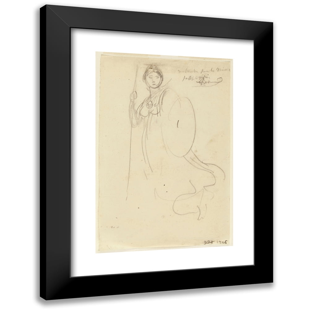 Albert Besnard 11x14 Black Modern Framed Museum Art Print Titled - A ...