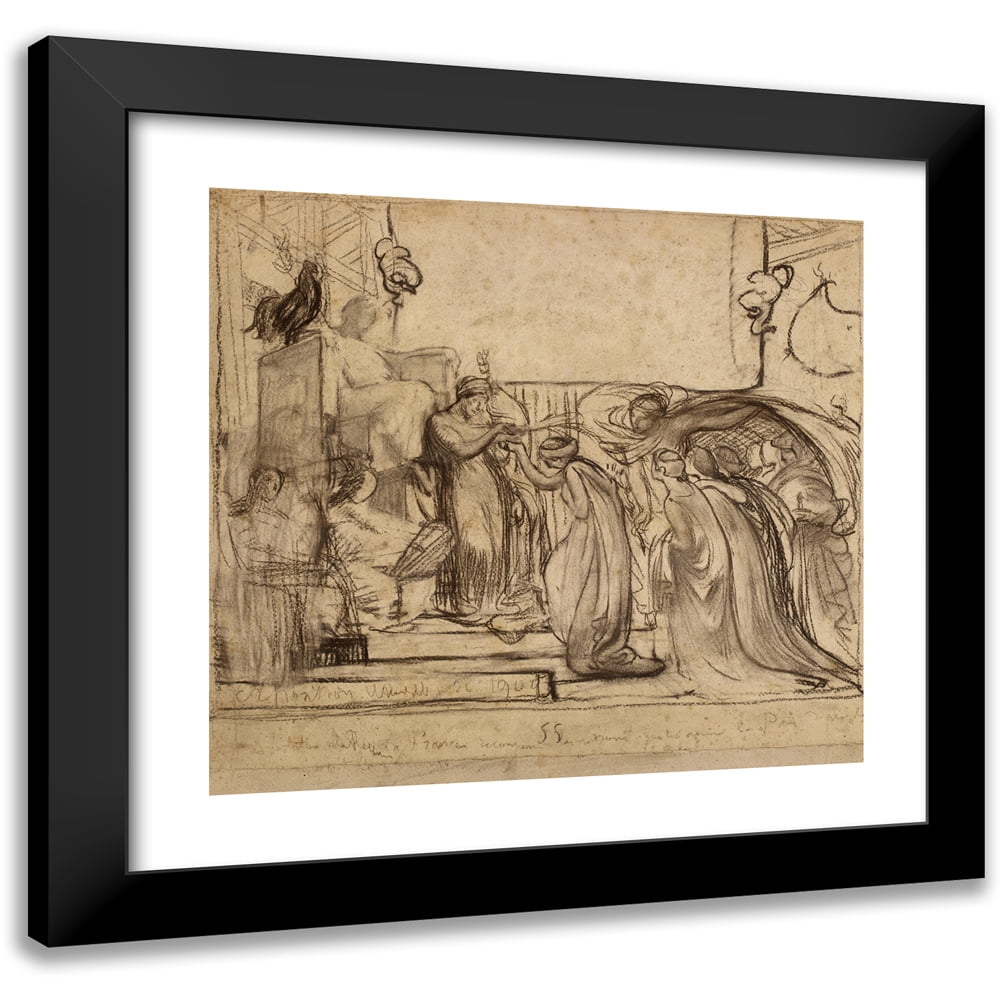 Albert Besnard 21x20 Black Modern Framed Museum Art Print Titled ...