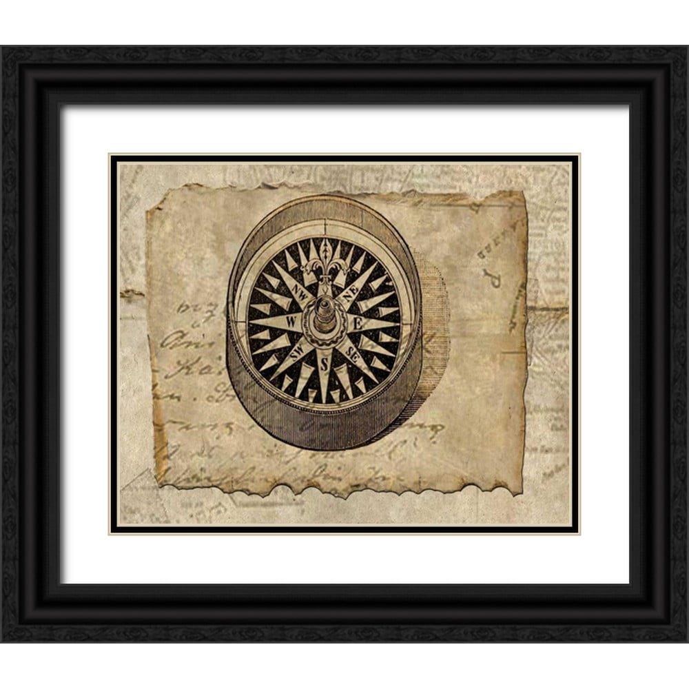 Albert, Beth 14x12 Black Ornate Wood Framed with Double Matting Museum ...
