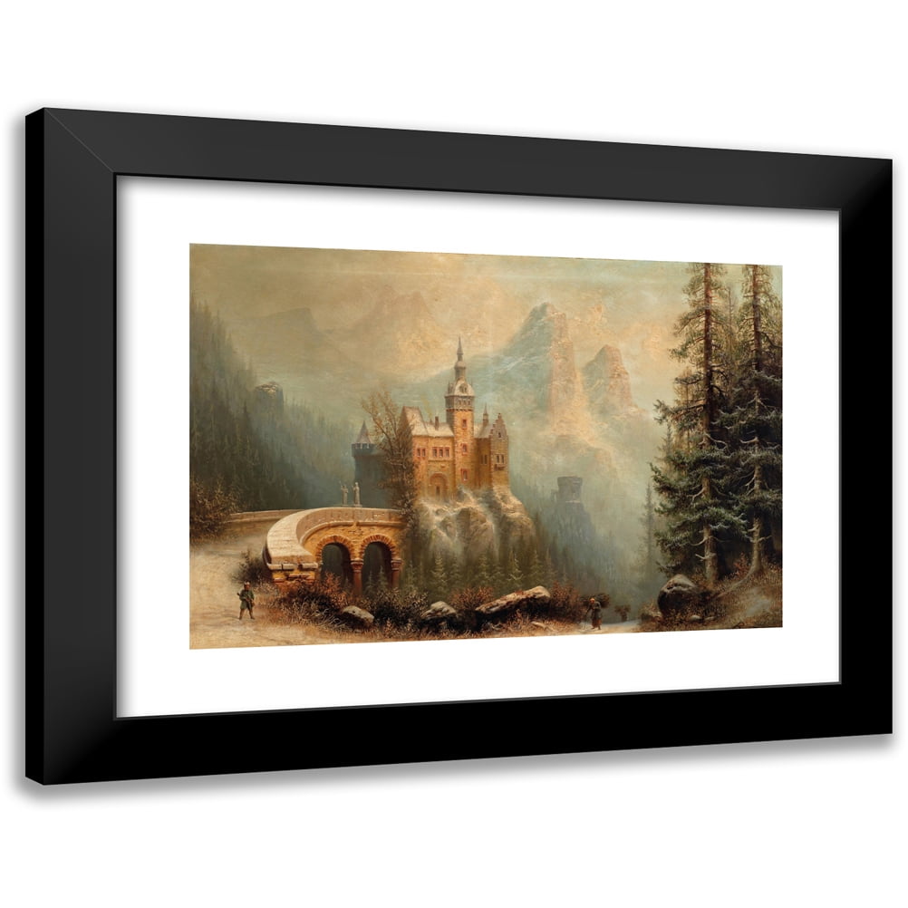 Albert Bredow 14x11 Black Modern Framed Museum Art Print Titled ...