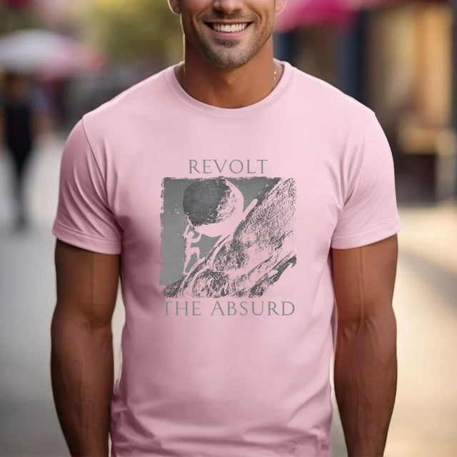 Albert Camus T Shirt Philosophy Shirt Myth Of Sisyphus Tee Revolt