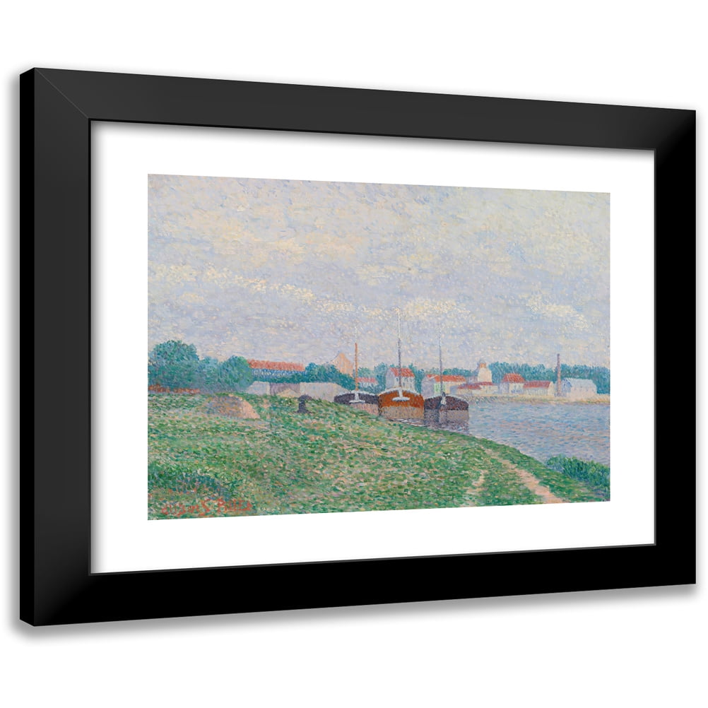 Albert Dubois-Pillet 18x14 Black Modern Framed Museum Art Print Titled ...