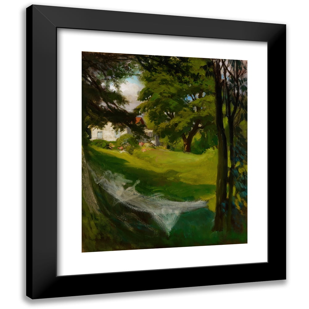 Albert Edelfelt 12x14 Black Modern Framed Museum Art Print Titled - The ...