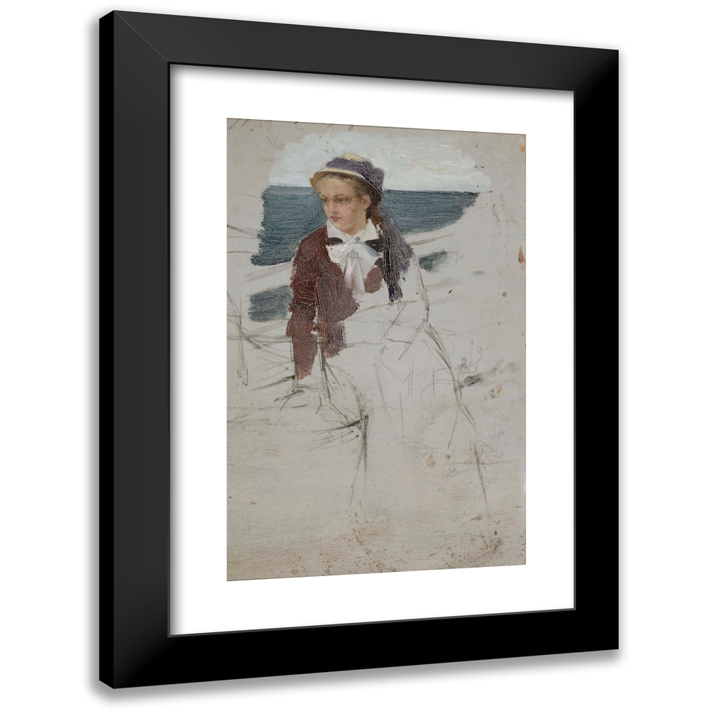 Albert Edelfelt 13x18 Black Modern Framed Museum Art Print Titled - A ...