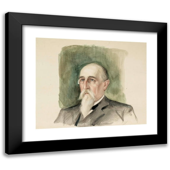 Albert Edelfelt 14x12 Black Modern Framed Museum Art Print Titled - Leo ...