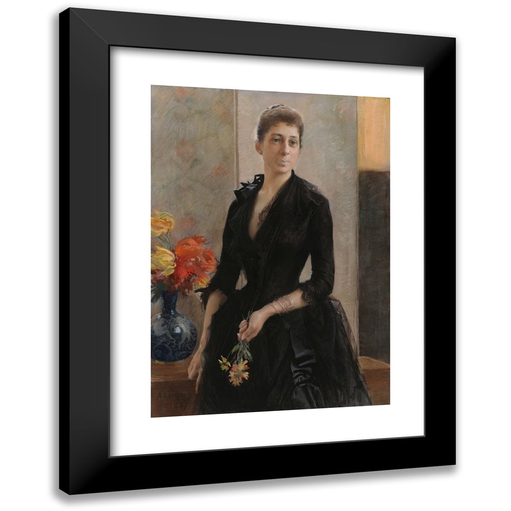 Albert Edelfelt 14x18 Black Modern Framed Museum Art Print Titled ...