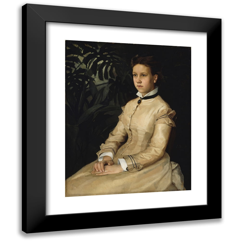 Albert Edelfelt 15x18 Black Modern Framed Museum Art Print Titled ...