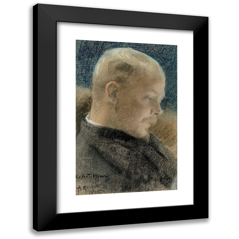 Albert Edelfelt 17x24 Black Modern Framed Museum Art Print Titled ...