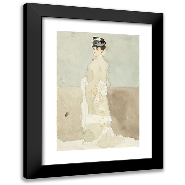 Albert Edelfelt 17x24 Black Modern Framed Museum Art Print Titled ...