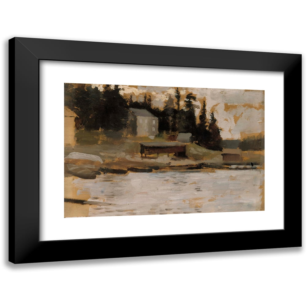 Albert Edelfelt 18x13 Black Modern Framed Museum Art Print Titled ...