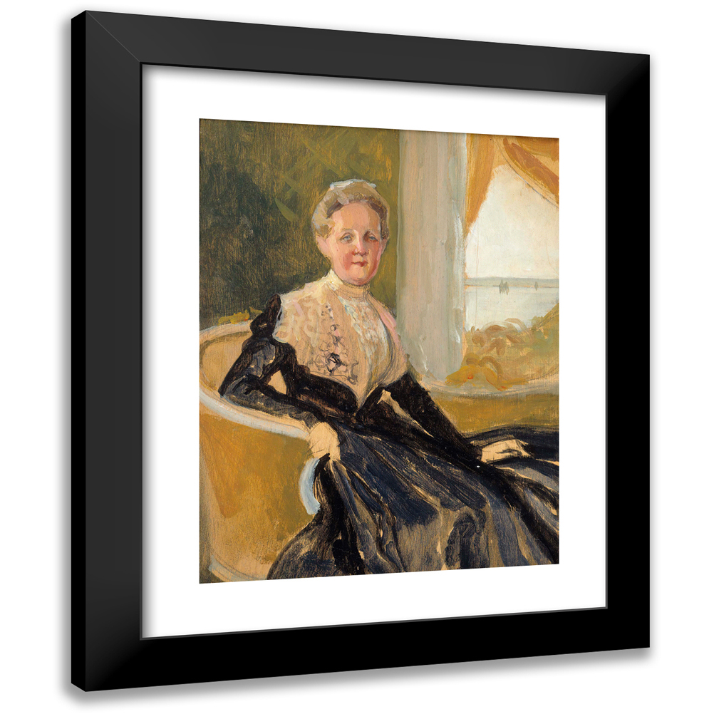 Albert Edelfelt 19x24 Black Modern Framed Museum Art Print Titled ...