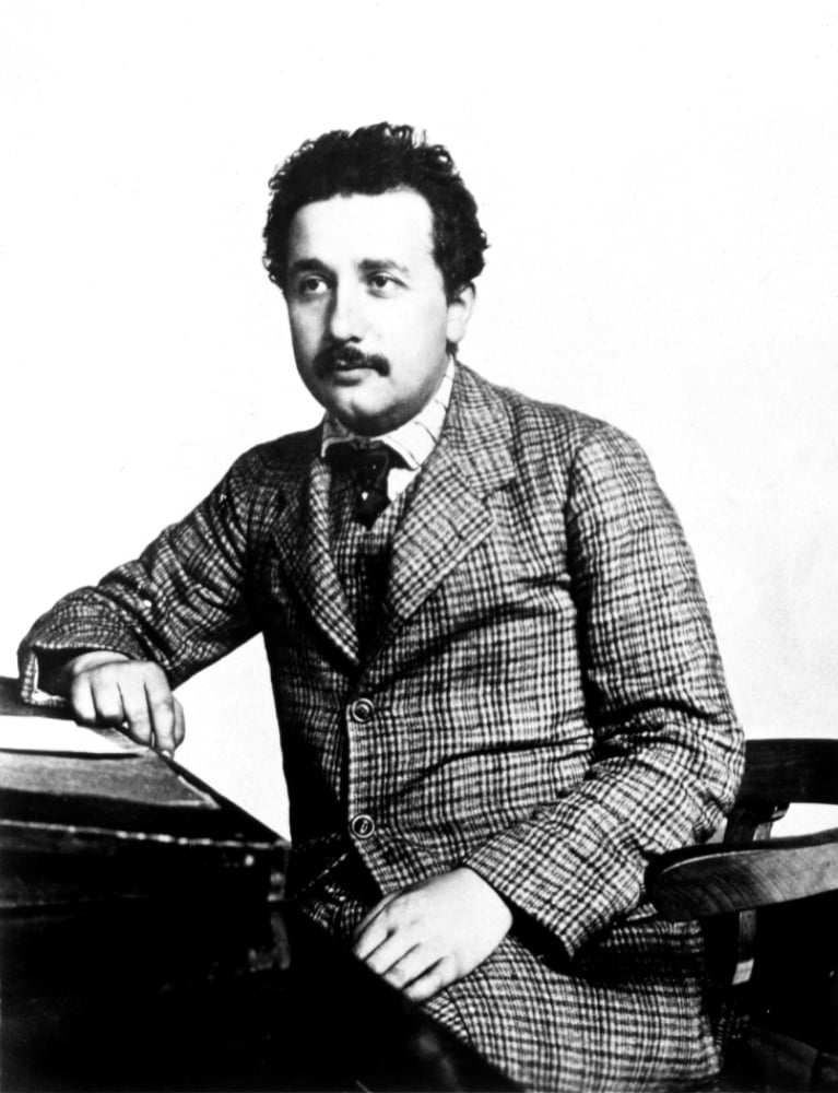 Albert Einstein At The Swiss Patent Office History (24 x 36) - Walmart.com