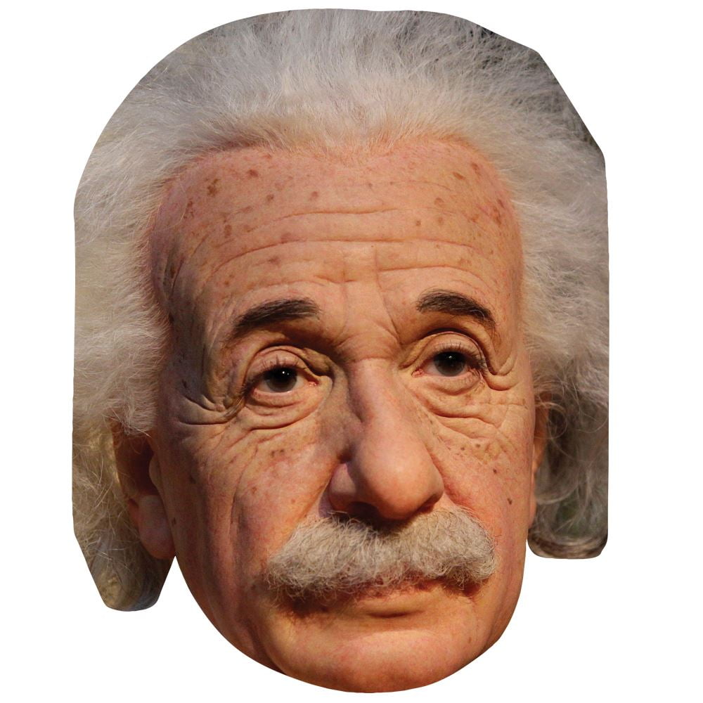 Albert Einstein Flat Cardboard Face - Walmart.com