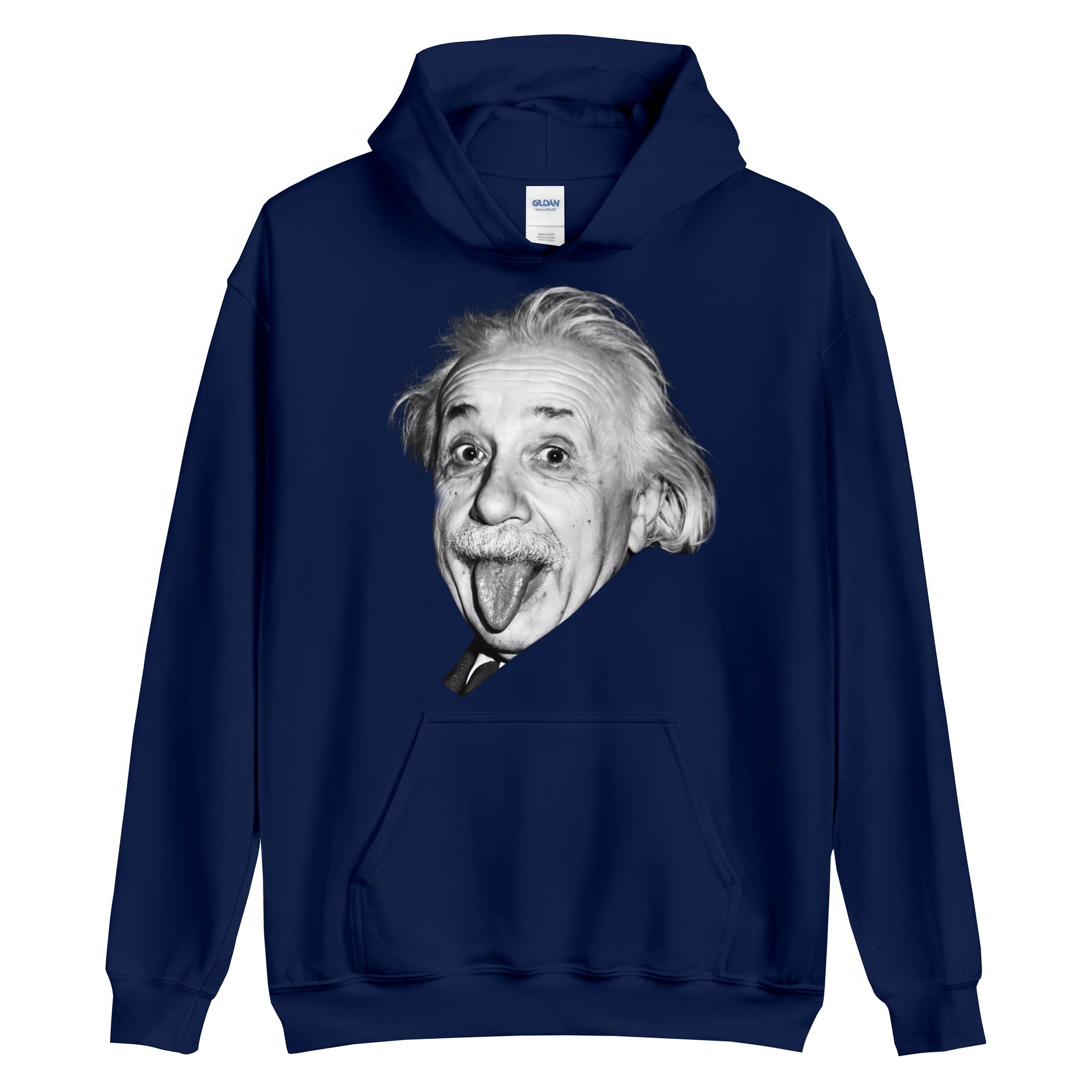 Albert Einstein Genius Tongue Funny Classic T-Shirt-TH29296 - Walmart.com